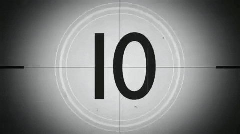 Countdown GIF - Find & Share on GIPHY | Film countdown, First youtube video ideas, Video design ...